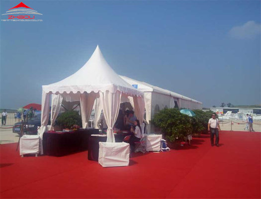 5x5m Outdoor Wedding Pagoda Party Tent Rainproof With ISO 9001 Certified