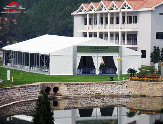 Flame Retardant Transparent PVC Outdoor Event Tent / Aluminium Frame Tent