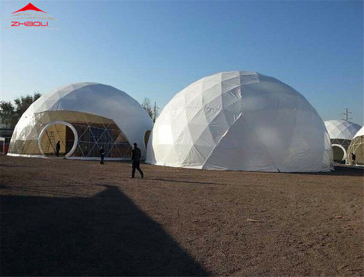 Lightweight Geodesic Dome Wedding Party Tent With Iron Pipe Material