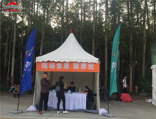 Reusable 5x5m Mobile Aluminum Marquee Pagoda Party Tent For Emergency Solution