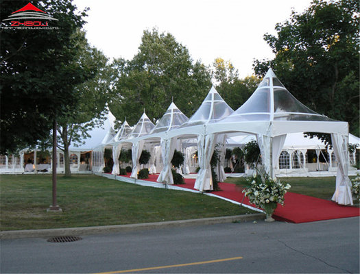 Personal Folding Pagoda Party Tent 850g/Sqm Flame Retardant Block Out Double PVC - Coat