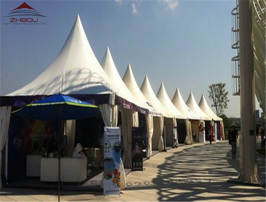 Garden Gazebo Tent Pagoda Tent UV Resistant With PVC Sidewalls