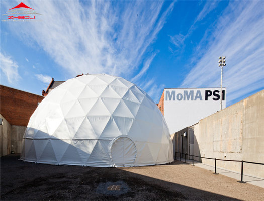 Large Geodesic Dome Tent Allowed Temperature -30 Degree Celsius ~+70 Degree Celsius