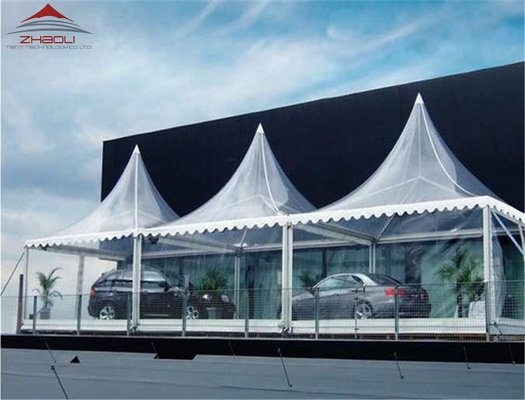SGS Permanent Pagoda Structure 3x3 / 5x5 / 6x6 With Clear Windows