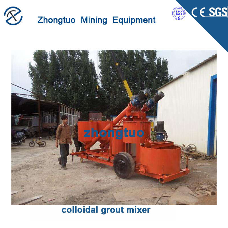 colloidal grout mixer|Multi function grouting trolley for bridge numerical control precise feeding stirring and grouting