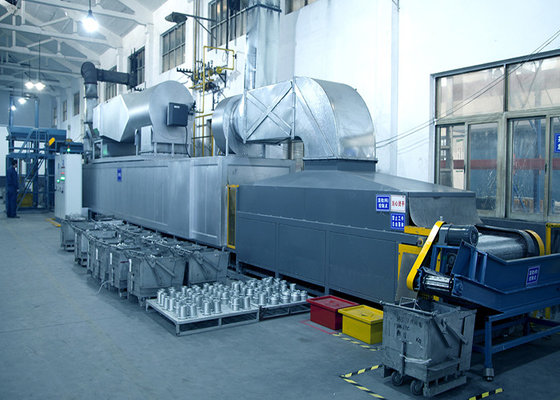 Electric - heating Type zinc flake Dip Spin Coating Machine Loading / uncloading sections