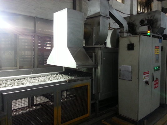 Electric - heating Type zinc flake Dip Spin Coating Machine Loading / uncloading sections