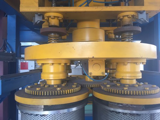 4-320r/min Dacromet coating machine with four baskets and planetary operate