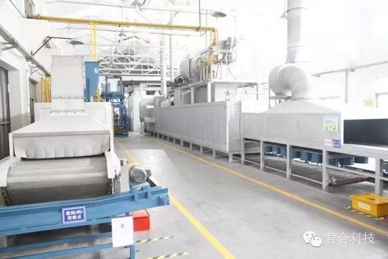 Powerful fully automatic dacromet coating machine  Maximum production is 2000 kg/h