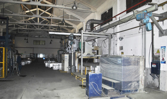 Semi Automatic Metal Coating Line / Metal Coating Equipment Max Capacity 1600kg/H
