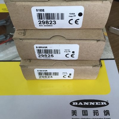 Banner Sensor S18 -GAGE Q45U  S18RW3FF25Q1