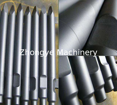 Korean Hydraulic breaker chisels, rods or tools and machinery parts for hydraulic breakers