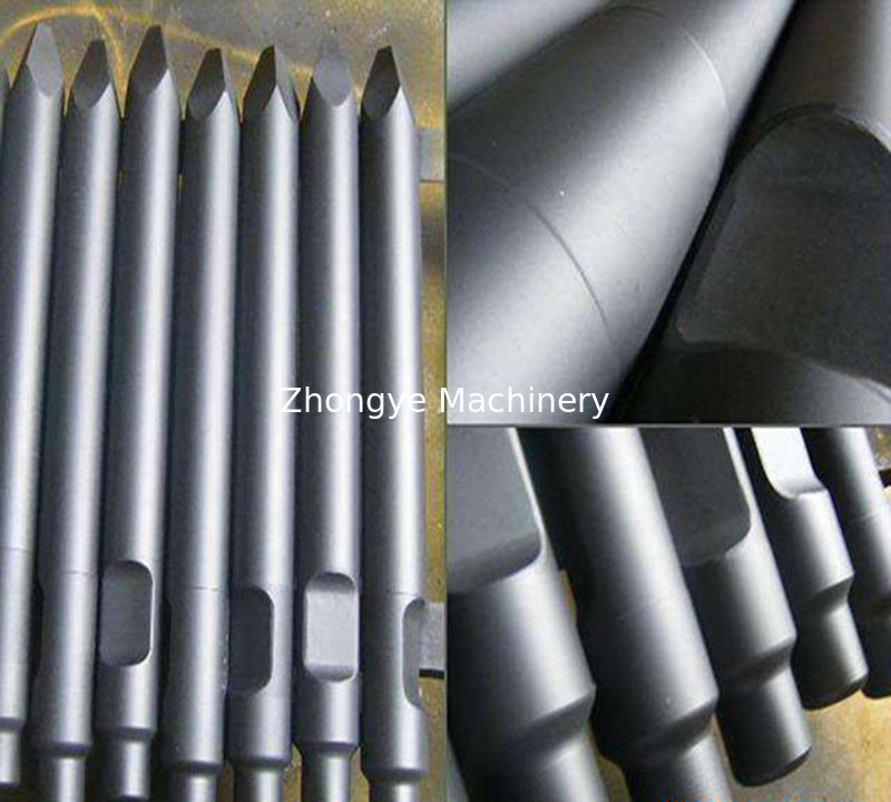 Korean Hydraulic breaker chisels, rods or tools and machinery parts for hydraulic breakers