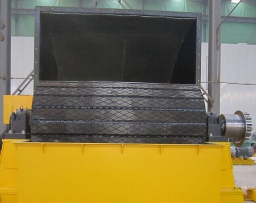 Steel Plant Belt Conveyor Slide Lag - Removable Pulley Lagging