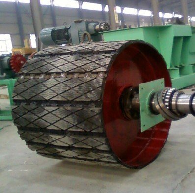 1830 mm Natural Rubber Slide Lag Weldable Pulley Lagging Pads