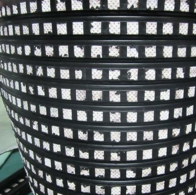 Good quality 15mm thickness coal mining conveyor pulley ceramic rubber lagging