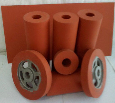 300C, 320C, 350C Temperature  Hot Stamping Rubber Silicone Roll