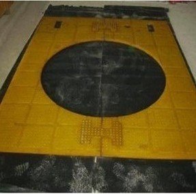 30mm Thickness Rotery Table Drill Rig Floor Rubber Safety Mat