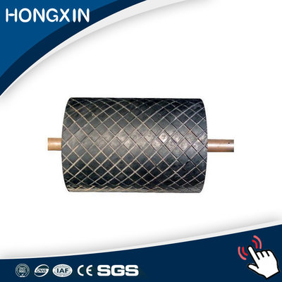 high wear resistant conveyor pulley diamond grooved lagging manufacturer