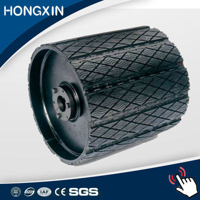 heavy duty high temperature resistant replaceable conveyor ceramic slide lagging for pulley