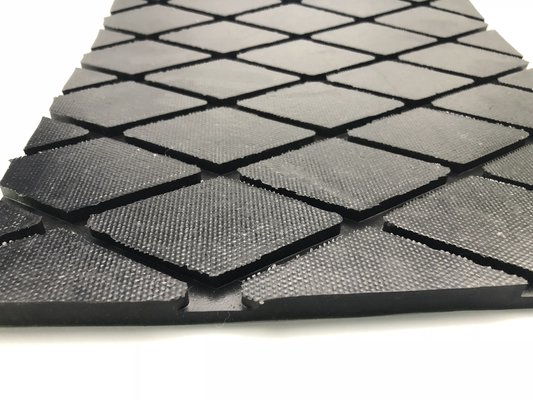 12 mm anti-static rubber lagging for belt conveyor drive pulley
